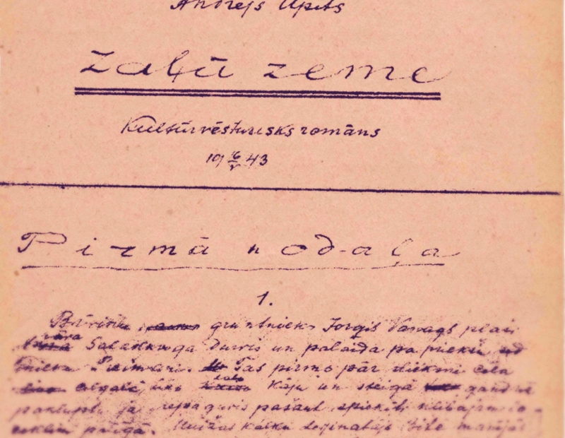 Andrejs Upītis. Divreiz rakstīta grāmata / Diena