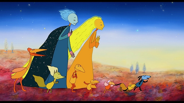 Publiskots animācijas filmas Saule brauca debesīs treileris / Diena