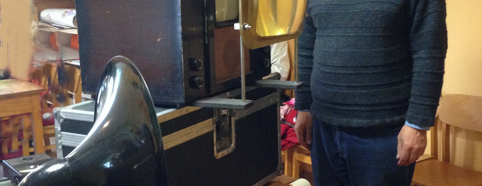 Izstāde Pirmais radio, televizors, printeris… / Diena