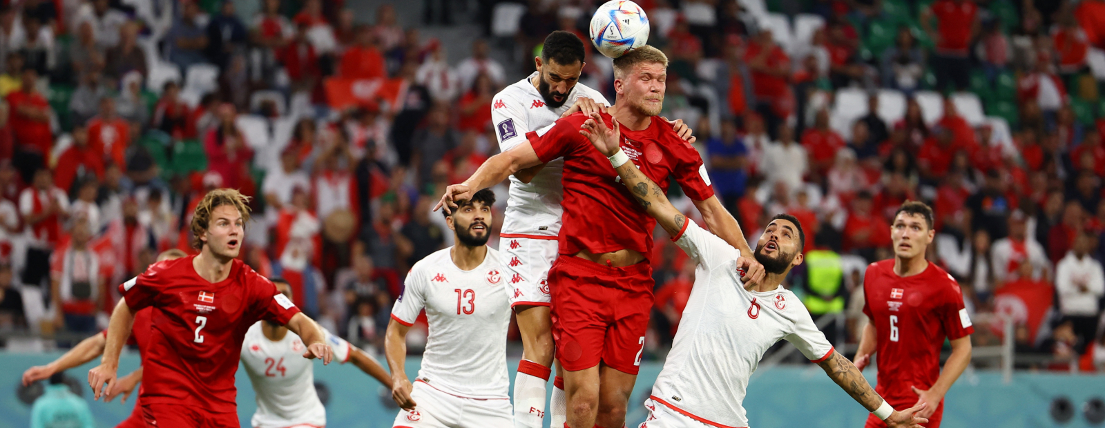 Dānija un Tunisija Katarā uzvarētāju nenoskaidro / Diena