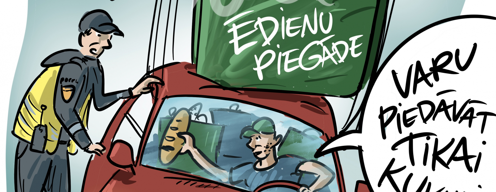 Piegāde bez noteikumiem / Diena
