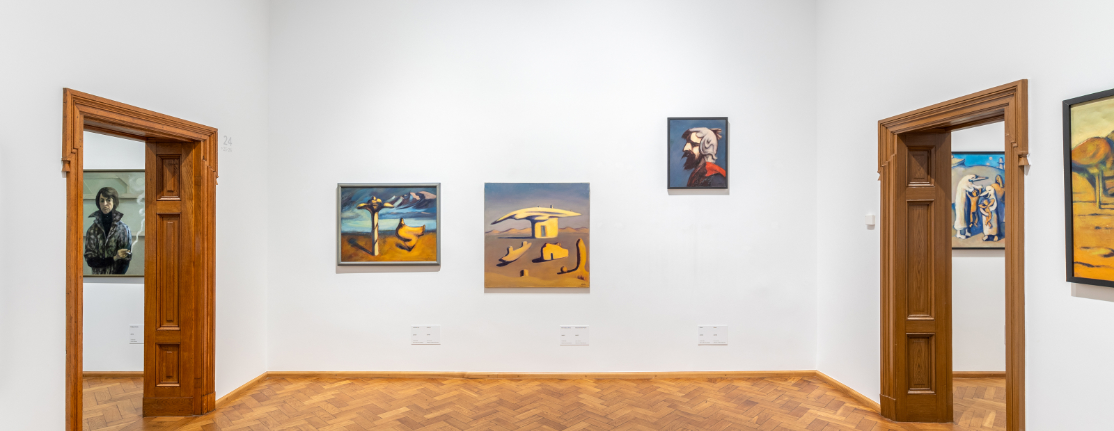 Acis skatās, roka glezno. Birutas Delles izstādes Gleznot katru dienu ...