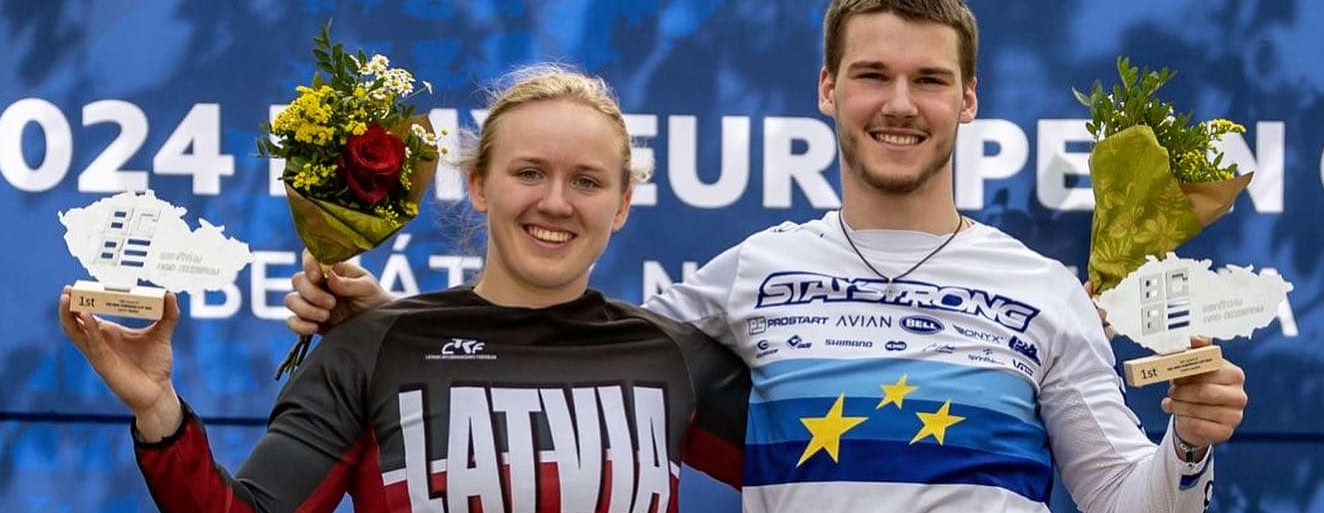 Langmanis un Stūriška uzvar BMX Eiropas kausa posmā / Diena