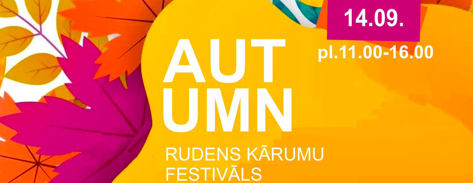 14.septembrī Mežaparkā Rudens kārumu festivāls / Diena
