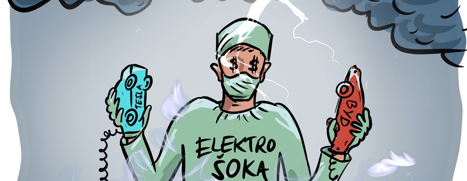 Elektroauto elektrošoks / Diena