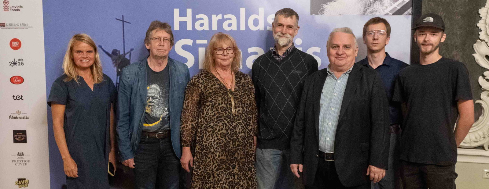 Foto: Ar stāvovācijām sagaidīta Dzintras Gekas-Vaskas filmas Haralds ...